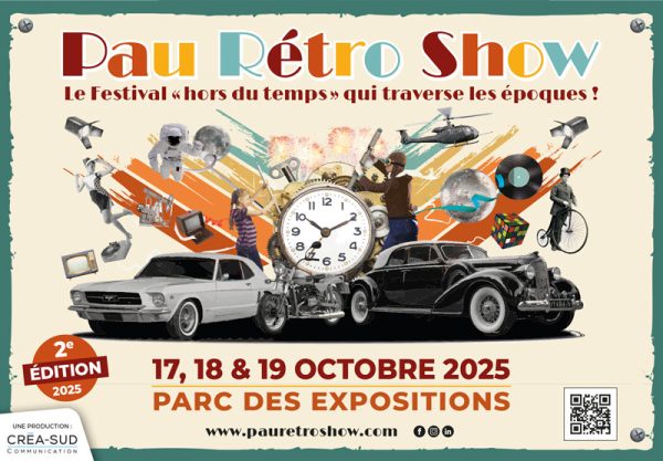 Pau Rétro Show - 17 au 19 octobre 2025